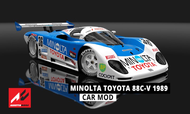 Minolta Toyota 88C-V 1989 – Assetto Corsa Mods Database