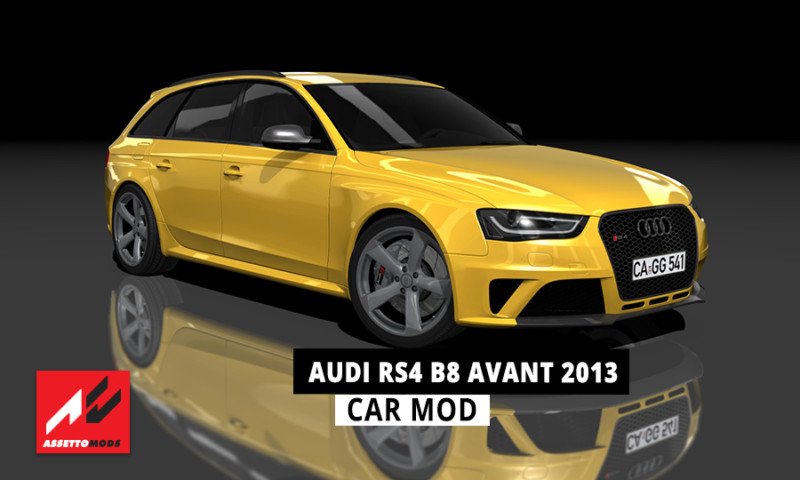 Audi RS4 B8 Avant 2013 – Assetto Corsa Mods Database