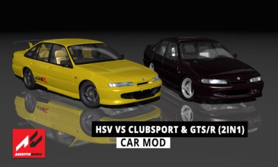 Holden HSV VS Clubsport and GTS/R (2in1) – Assetto Corsa Mods Database