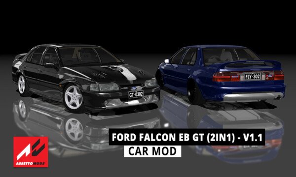 Ford Falcon EB GT v1.1 (2in1) – Assetto Corsa Mods Database
