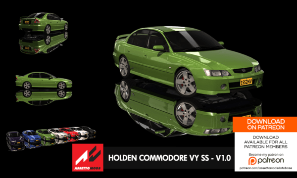 Holden Commodore VY SS v1.0 – Patreon Exclusive – Assetto Corsa Mods ...