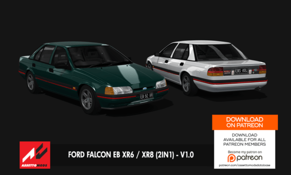 Ford Falcon EB XR6 / XR8 (2in1) v1.0 – Patreon Download – Assetto Corsa ...